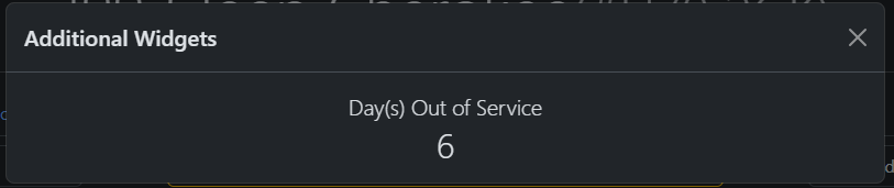 Custom Widgets – LubeLogger Wiki